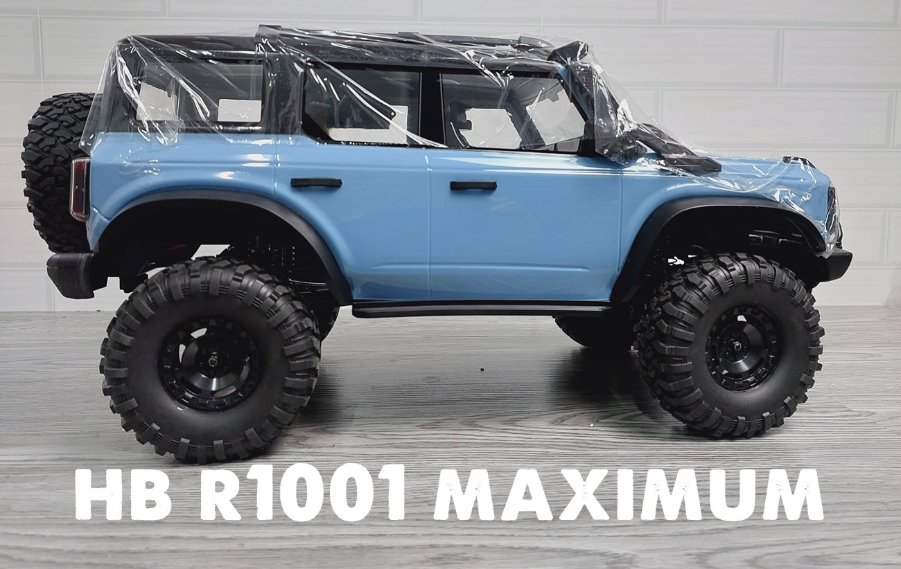 Hình ảnh xe điều khiển từ xa HB R1001 phiên bản Maximum màu xanh ...